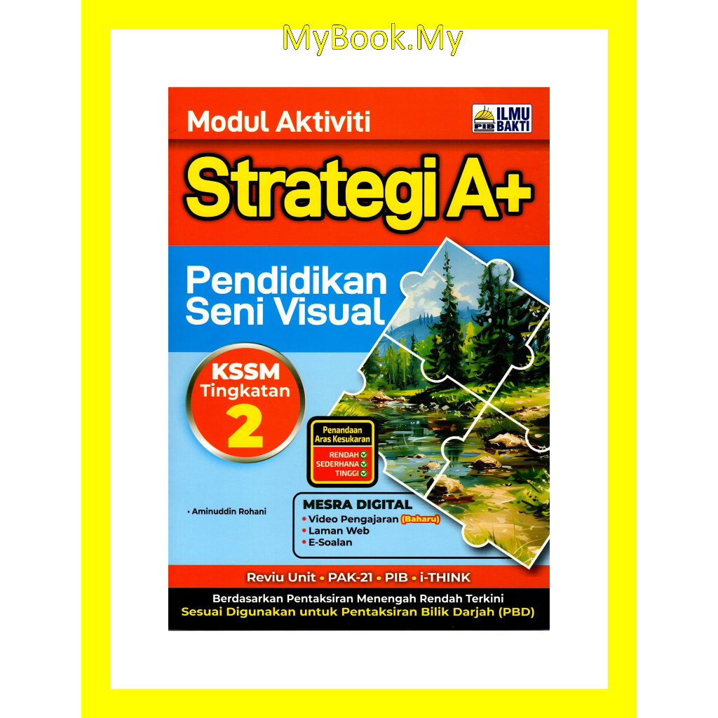 *BARU* MyB Buku Latihan : Pendidikan Seni Visual Tingkatan 2 - Modul Aktiviti Strategi A+ (Ilmu ...