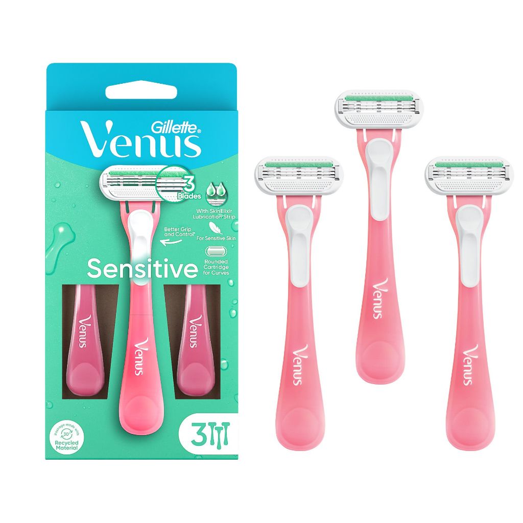 Gillette Venus Sensitive Disposable Razors 3 Pack | Shopee Malaysia