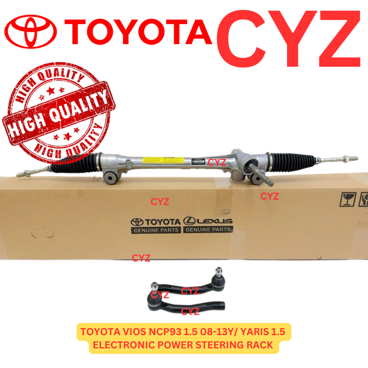 100% New ELECTRONIC Power Steering Rack TOYOTA Vios NCP93 1.5 08-13Y ...