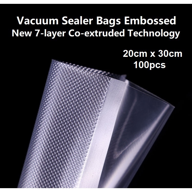 Vacuum Sealer Bags Embossed, Wrapping Bag for Vacuum Sealer Machine ...