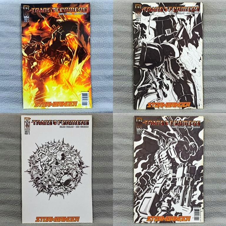 Transformers: Stormbringer 4/4 Complete Set (IDW Publishing I-P) Simon ...