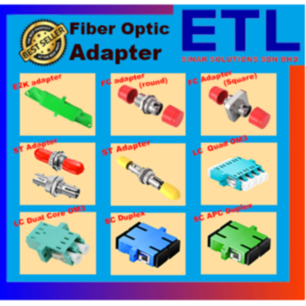 E2K/APC FC LC Adapter for Fiber Optic | Shopee Malaysia
