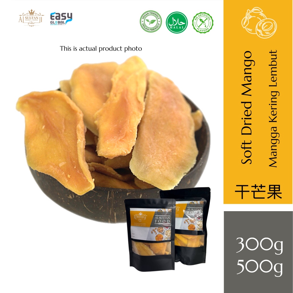 AlsultanFood Dehydrated Soft Mango Harum Manis | Buah Mangga Harum ...