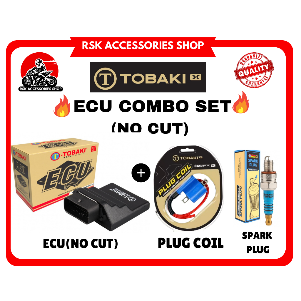 TOBAKI ECU No Cut Y15ZR RS150R PNP Standard | No Dyno Buang Cut Off Y15 ...