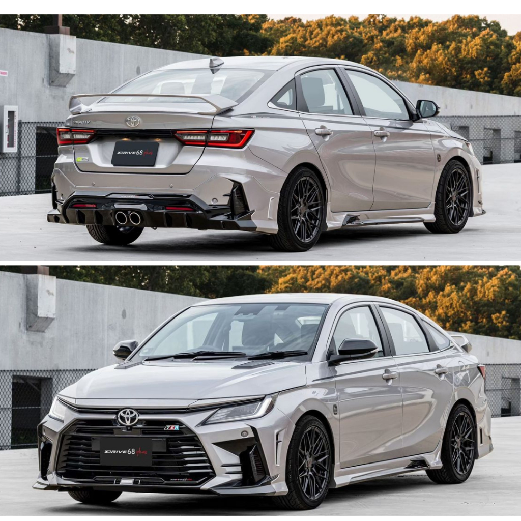 TOYOTA VIOS 2023-2025 D68 Plus BODYKIT ABS MATERIAL | Shopee Malaysia