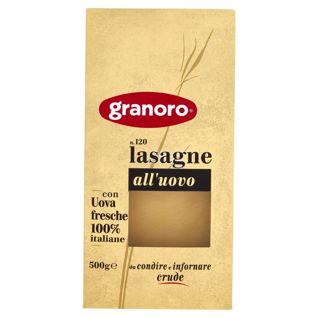 GRANORO LASAGNA WITH EGG N.120 500G | Shopee Malaysia