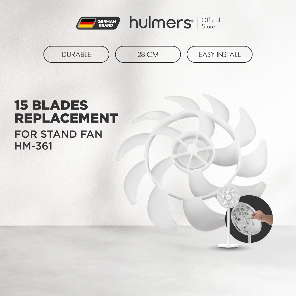 Hulmers Washable Durable Replacement Fan Blades With Stand Fan (1 Pc ...