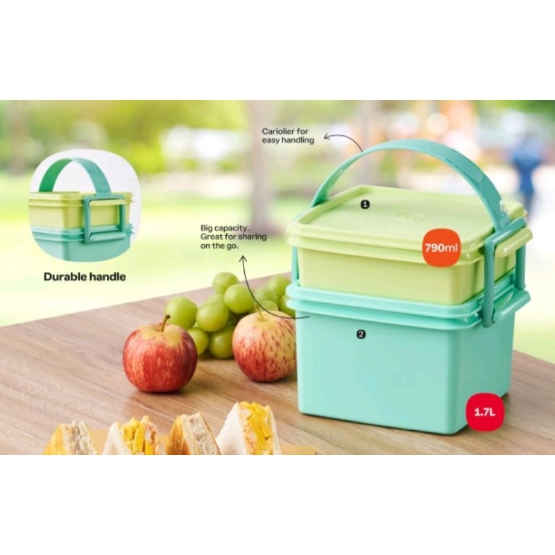 Double deep tupperware | Shopee Malaysia