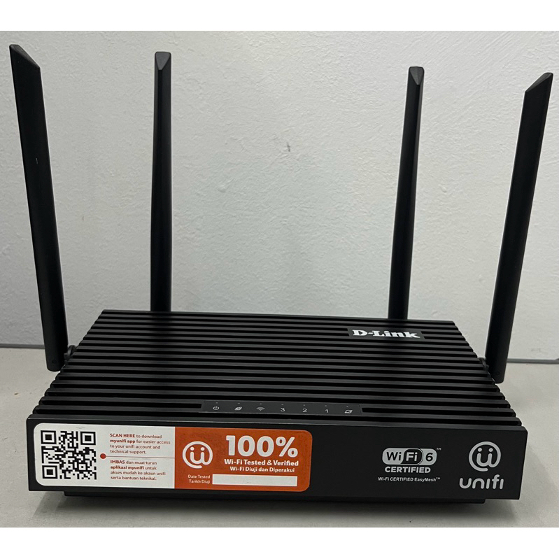 Used Modem Wireless Router TM Unifi DIR-X1860Z Fiberhome Wifi 6 AX1800 ...
