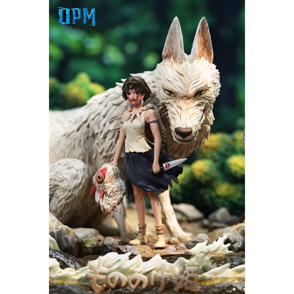 OPM Studio- Desktop Small Scene Series #7 Princess Mononoke Resin ...