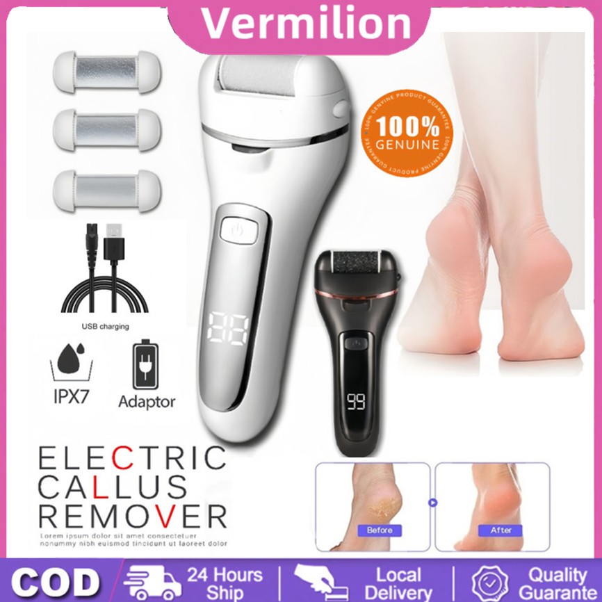 【24H】Callus Remover Foot Grinder Electric Callus Shaver Dead Skin ...