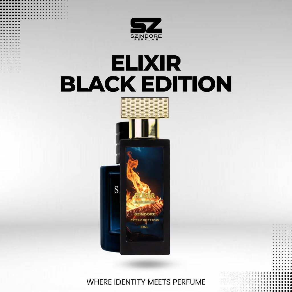 SZINDORE Elixir Black Edition Perfume For Men | Shopee Malaysia