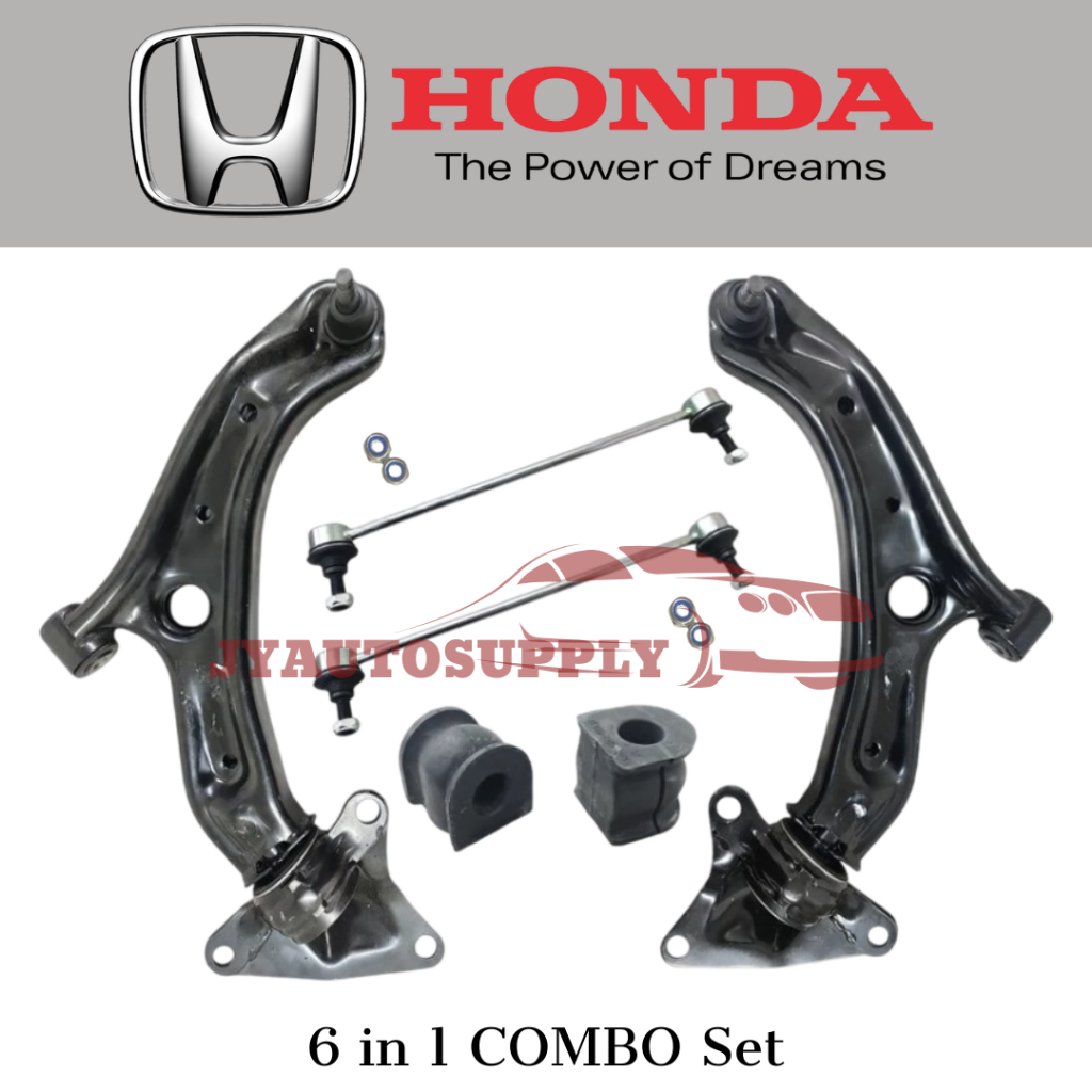 [6 in 1 SET] Front Lower Arm / Stabilizer Link / Bush - Honda City TMO ...