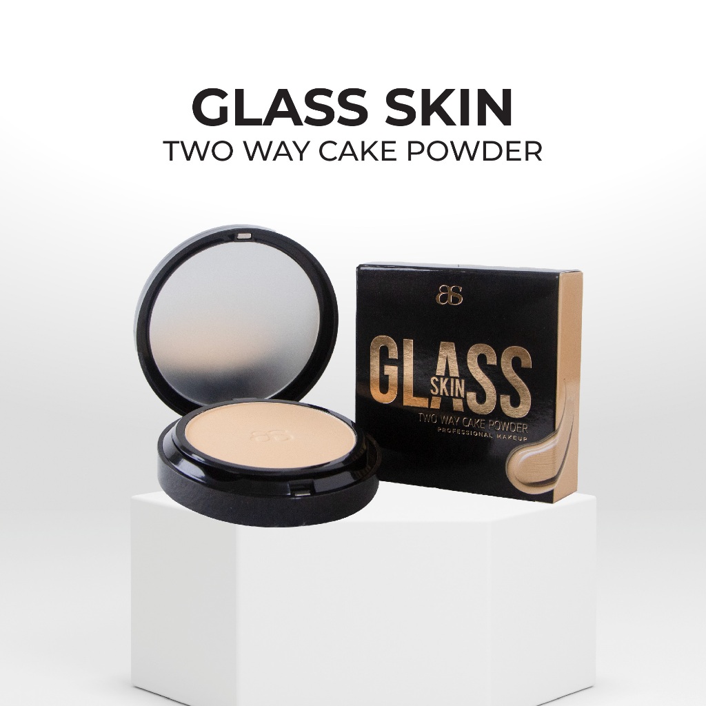 DHERBS NEW GLASS SKIN TWO WAY CAKE POWDER | Shopee Malaysia