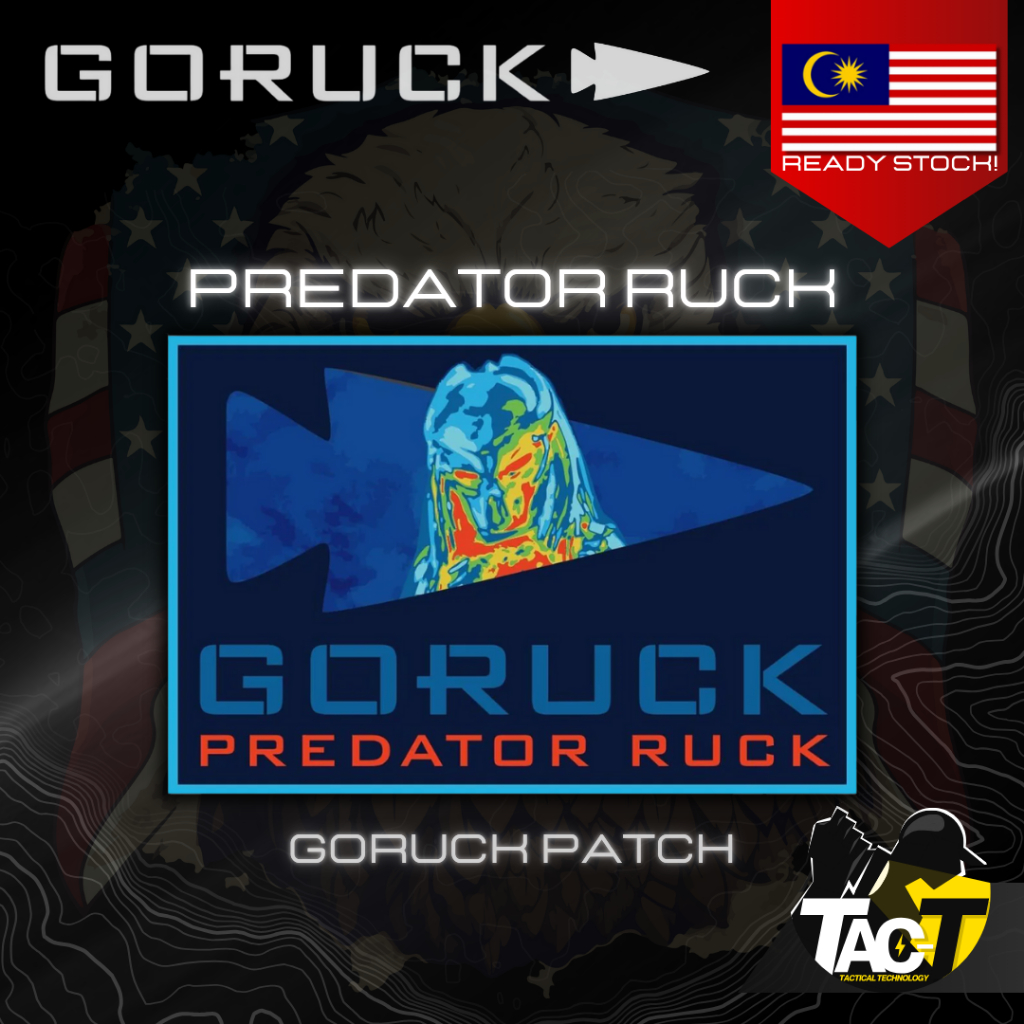 GORUCK Patch - Predator Ruck - Original | Shopee Malaysia