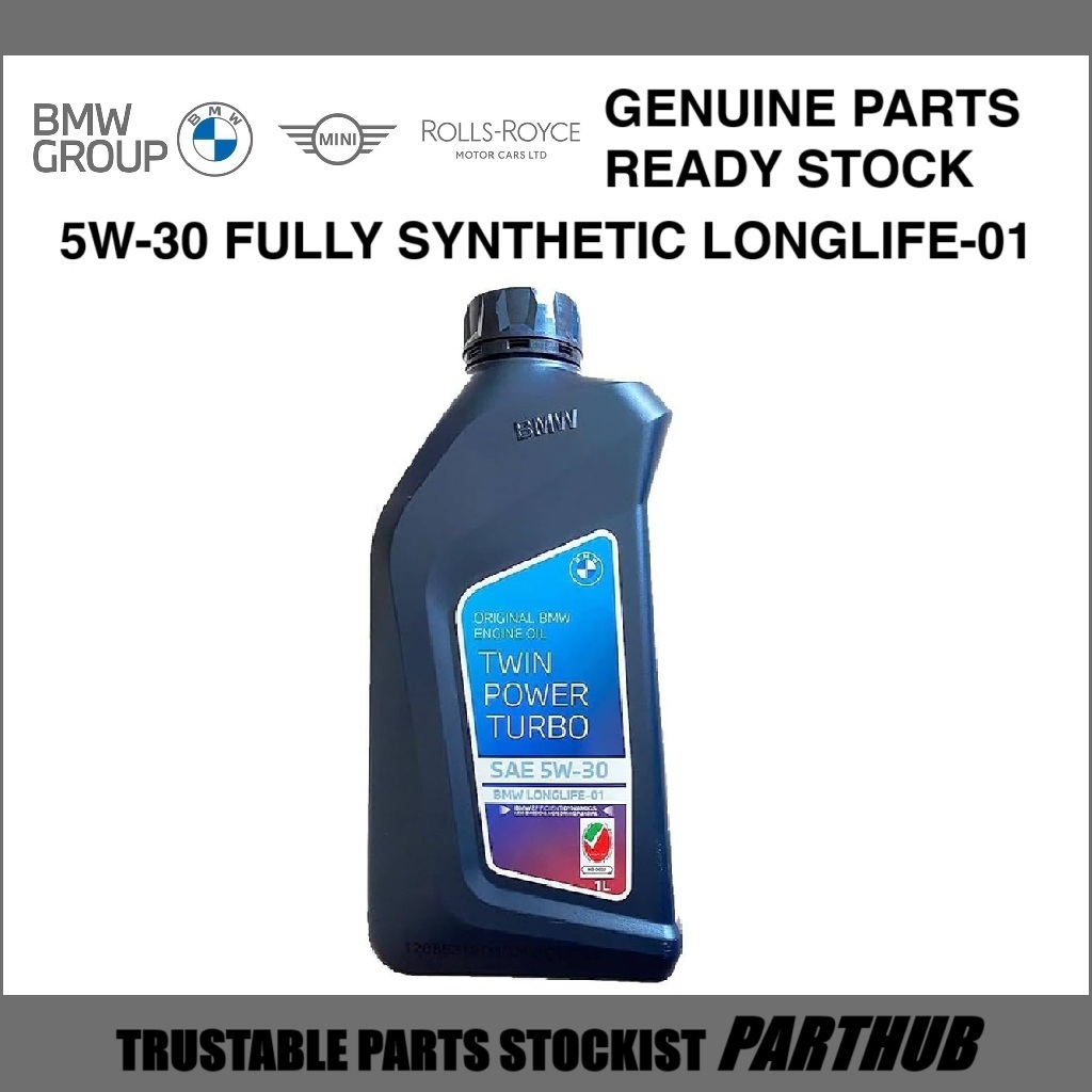 READYSTOCK ORIGINAL BMW 5W30 Fully Synthetic Engine Oil TwinPower Turbo ...