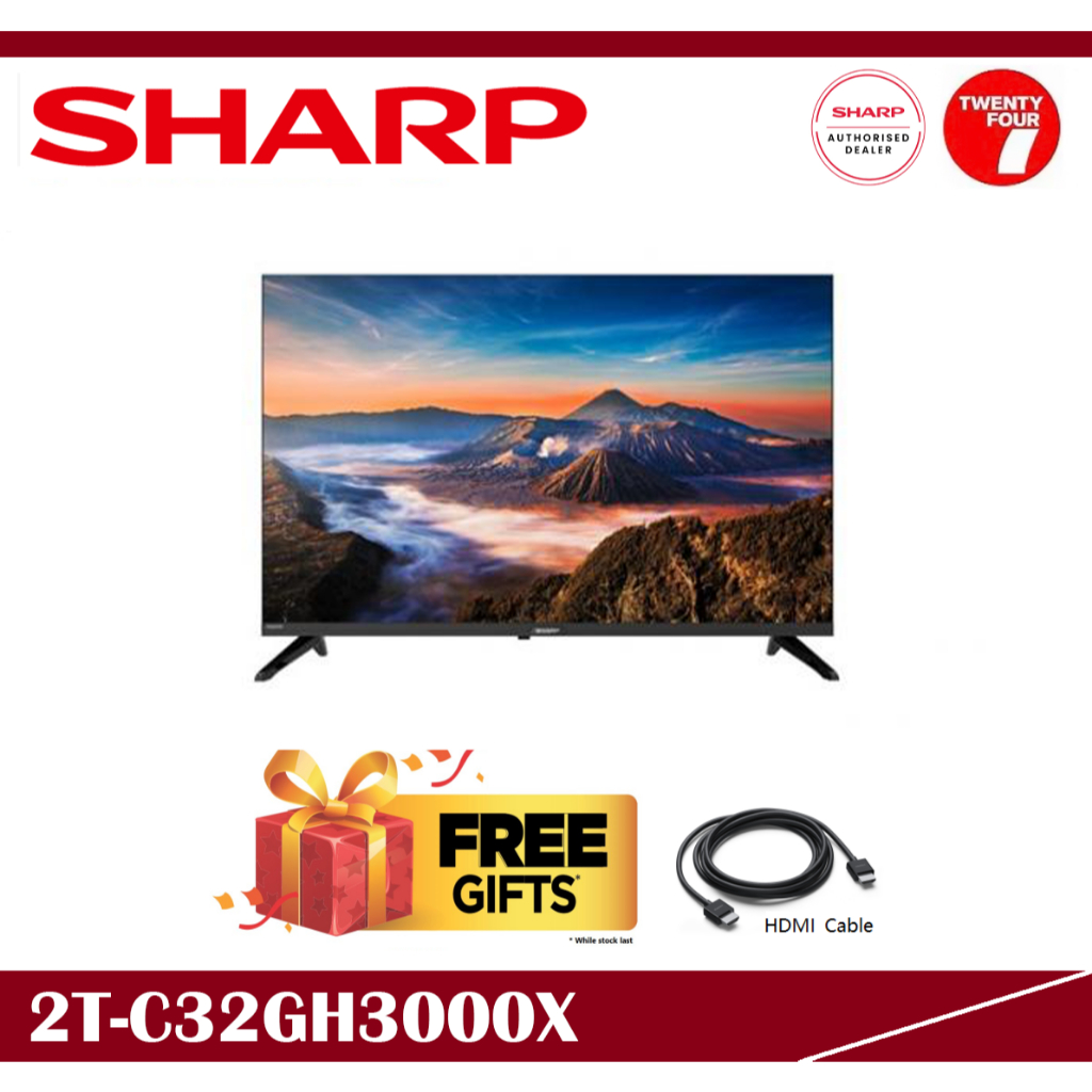[ Delivered by Seller ] SHARP AQUOS 32 Inch Full HD Google TV 2T ...