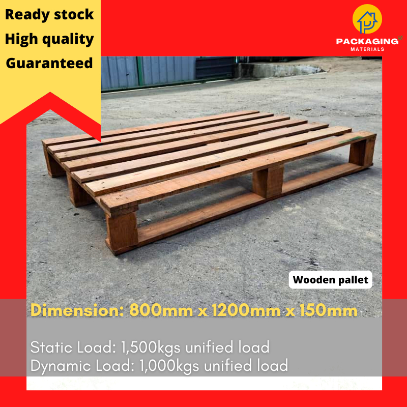 Second Hand Wooden Pallet (800 x 1200 x150mm) | Shopee Malaysia