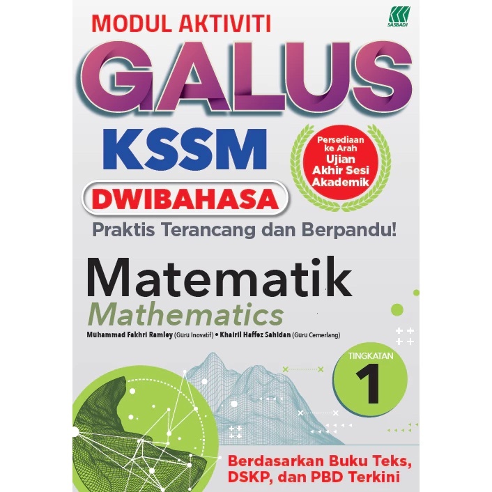 Sasbadi: Galus: Matematik + Mathematics: Tingkatan + Form 1 ...