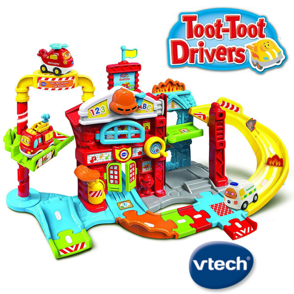 VTech Toot-Toot Drivers Fire Station for 1-5 years old | Shopee Malaysia