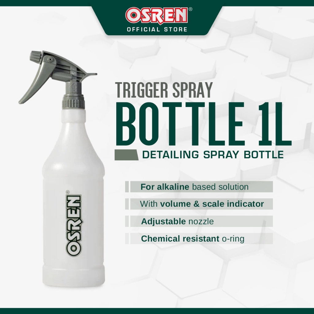 OSREN Trigger Spray Bottle (1L) - Chemical Resistant Sprayer | Shopee Malaysia