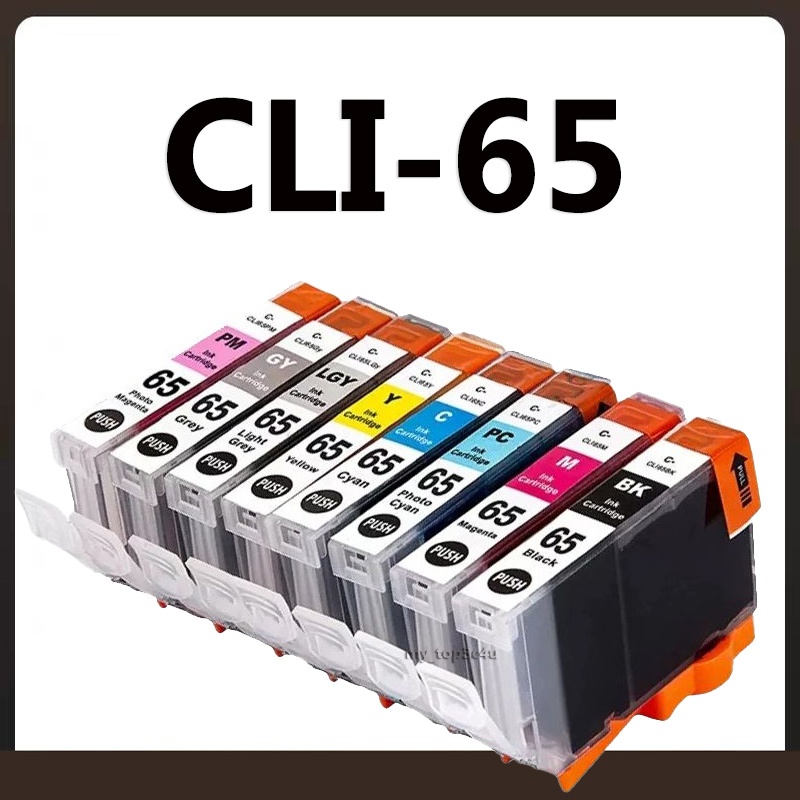 Canon Cli 65 Cli65 Cli-65 ink Compatible Color Ink Cartridge For Canon ...