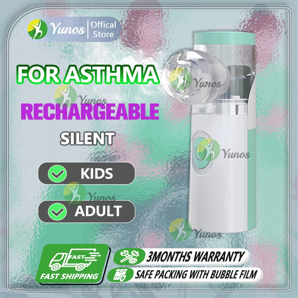 Yunos Rechargeable Nebulizer Machine For Kids And Adults Nebulizer Portable Nasal Inhaler Asthma ...