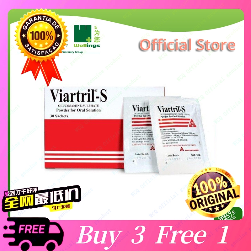 [ORIGINAL] Viartril-s 1500mg Powder sachet 30 bags original product in ...