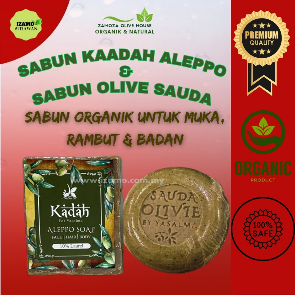 TURKEY Sabun Sauda Sabun KADAH ALEPPO Olive Oil Original 10% LAUREL Oil ...