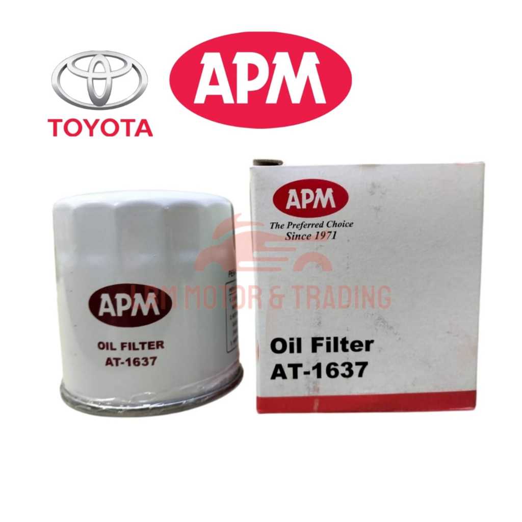 Oil Filter APM Toyota Camry Hilux Hiace Innova Estima Alphard Vellfire ...