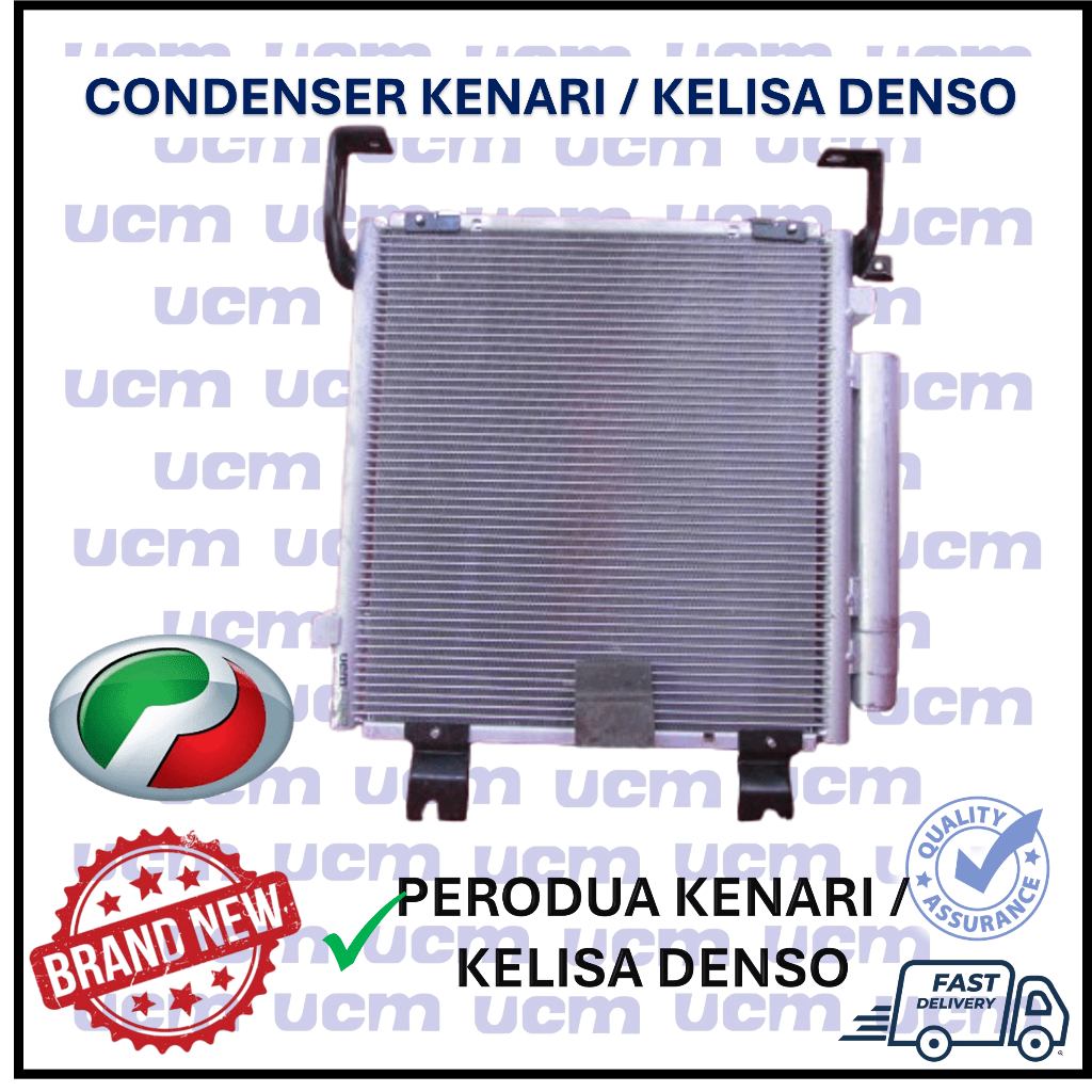 Aircond Condenser Perodua Kelisa / Kenari (Denso System) - BRAND NEW ...