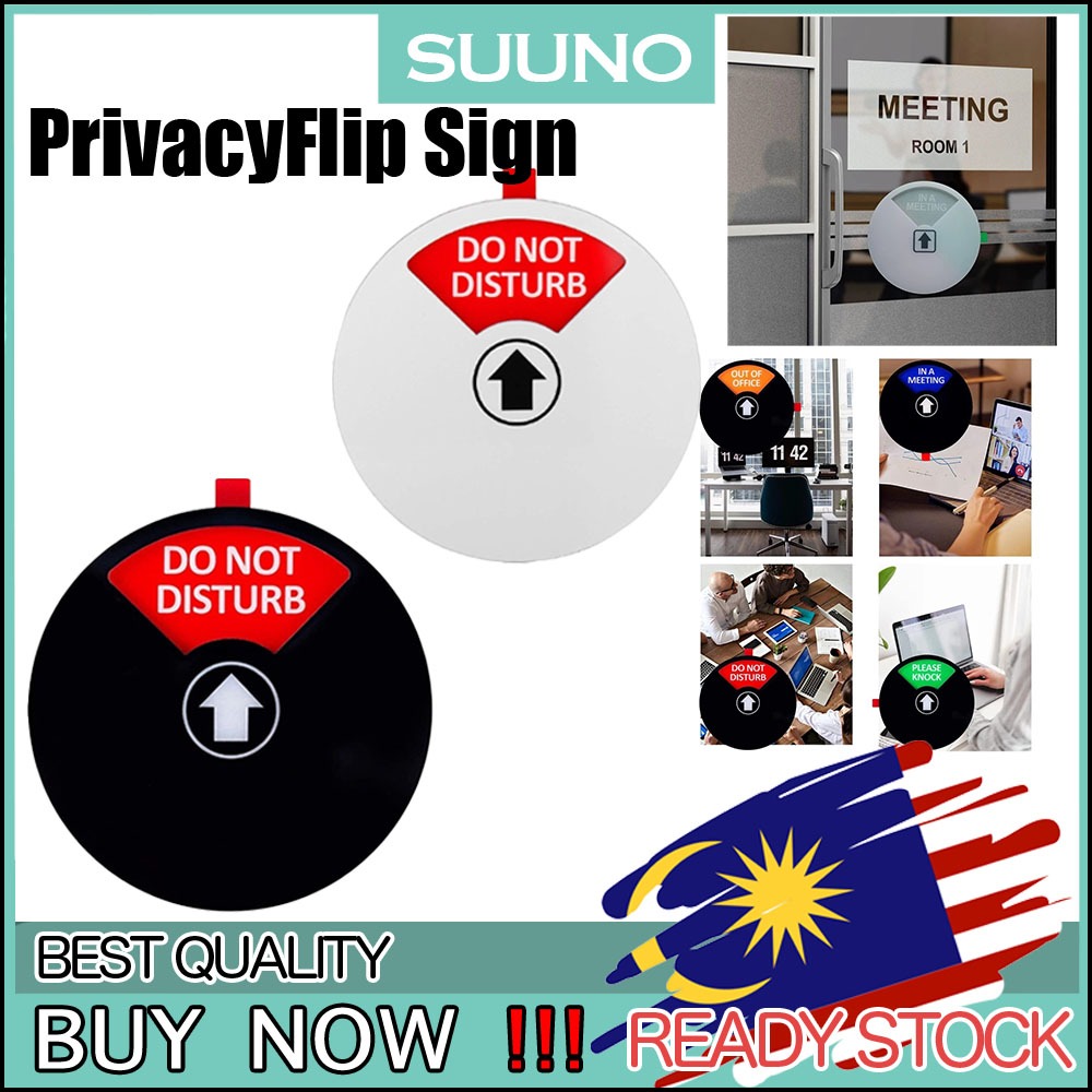 Privacy Sign 5 Inch in a Meeting Sign Do Not Disturb/Out of Office ...