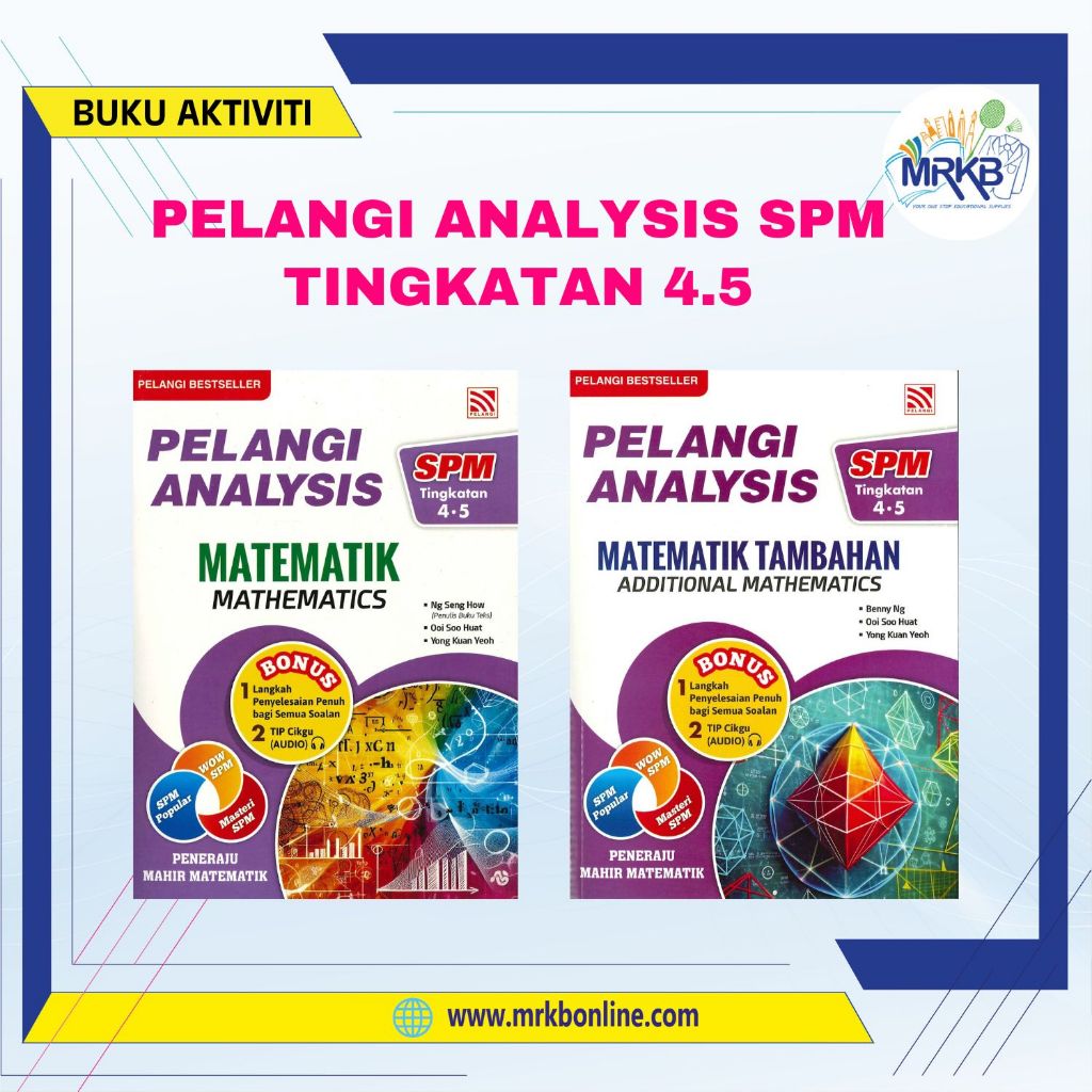 PELANGI ANALYSIS SPM TINGKATAN 4.5 | Shopee Malaysia