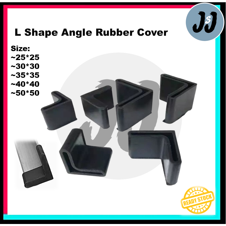 [READY STOCK] L Shape Angle Rubber Cover for Angle Iron Furniture L ...