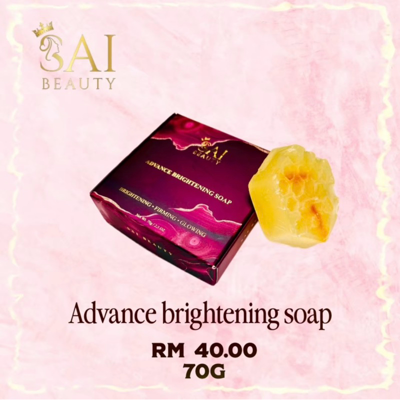 SAI Beauty Advance Brightening Soap 70g | Shopee Malaysia