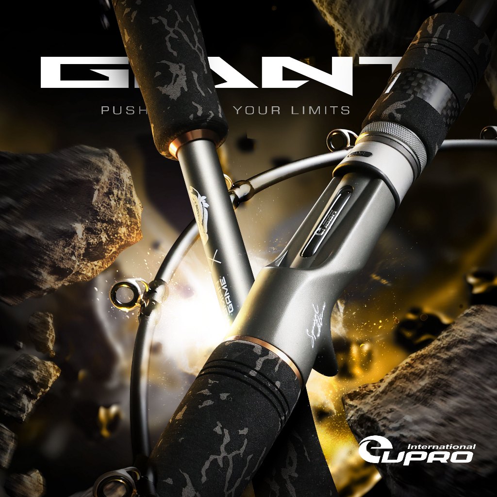 Eupro Giant Max Rod (Casting Rod) Sesuai Main Toman, Haruan, Siakap ...
