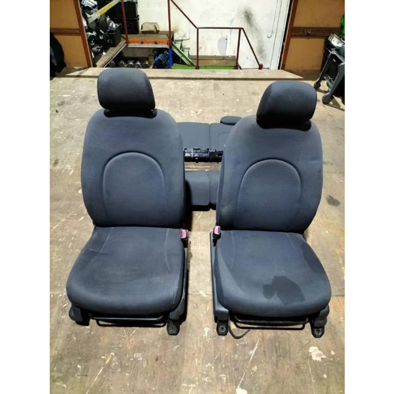 Perodua Myvi Passo Racy Boon Seat Complete Set ( White Dot ) / Perodua ...