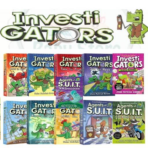 Investigators 11 books Set (11 books Hardcover) or Investigators Boxed ...