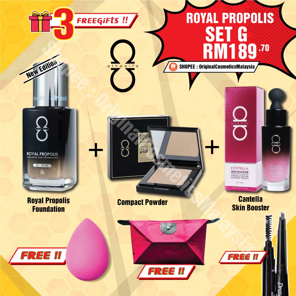 [🎁3 FREEGIFT‼️] ALHA ALFA SET COMBO (DPT 6 BRG DLM 1 SET) ALHA ALFA ...