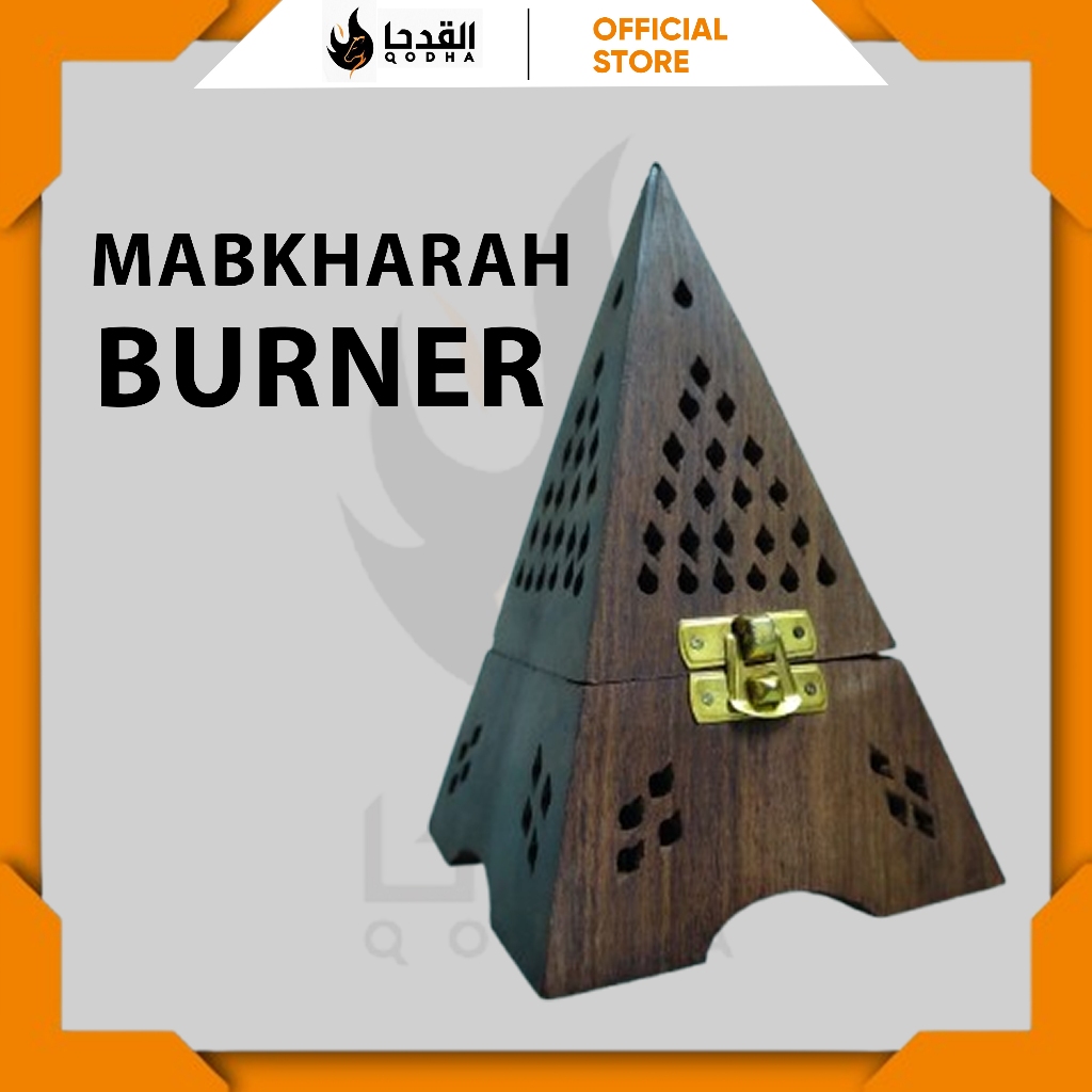 Qodha Mabkharah Bukhur Burner Mabkharah Kayu | Shopee Malaysia