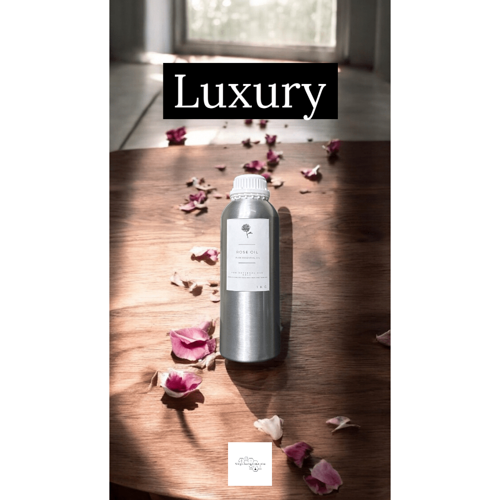 Pure Rose Oil – Natural Rose Essential Oil for Skincare, Mood ...