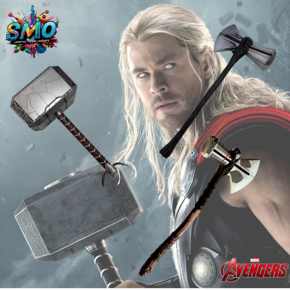 AVENGERS THOR MJOLNIR STORMBREAKER / THANOS / DEADPOOL SOFT SWORD ...