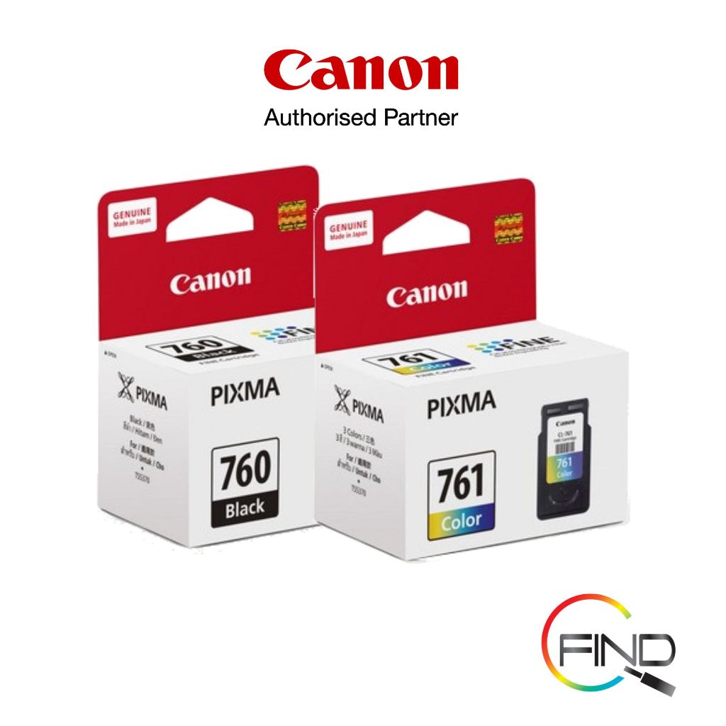 Canon PG-760 Black & CL-761 Color Cartridge for TS5370 | Shopee Malaysia