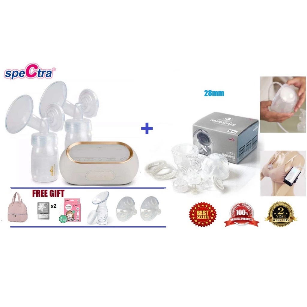 Spectra Dual Compact Premium Portable Rechargeable Breast Pump 2 Years ...