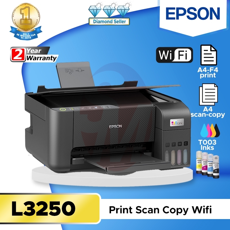 EPSON L3250 L3150 EPSON L3210 / L3110 / L1110 L3156 INK PRINTER LIKE HP ...