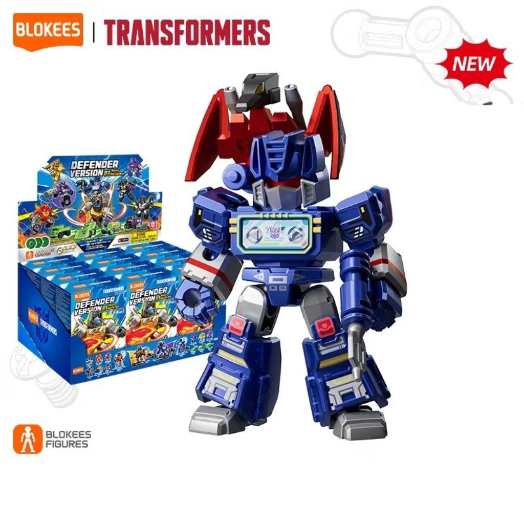 BLOKEES TRANSFORMERS DEFENDER VERSION 01/02/03/04 WHOLE BOX 12PCS ...