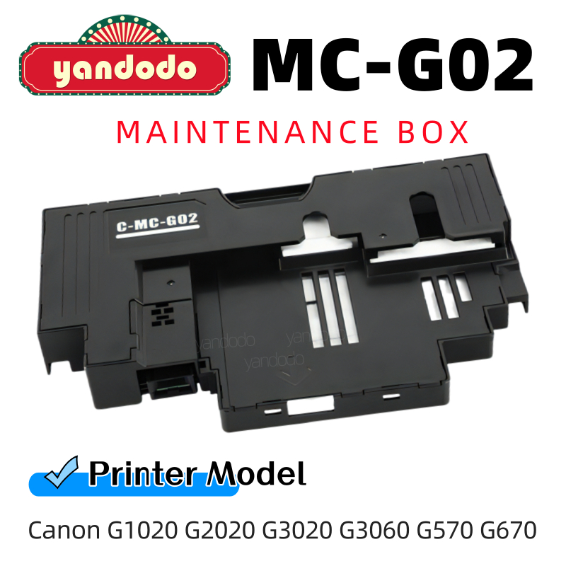 For Canon MC-G02 Maintenance Cartridge Canon G1020 G2020 G3020 G3060 G570 G670 Absorber Waste ...