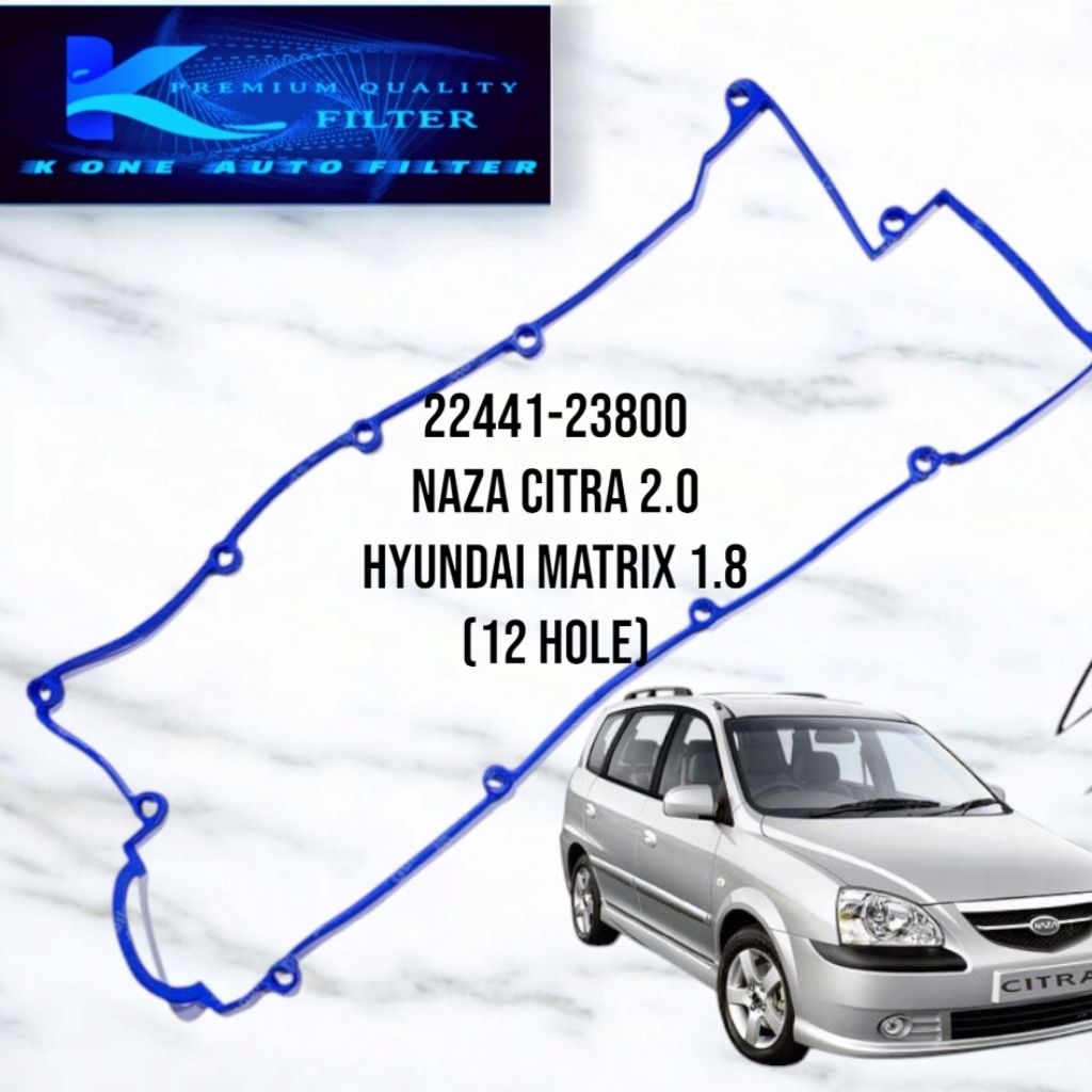 Silicone Valve Cover Gasket 22441-23800 for Naza Citra 2.0 / Hyundai ...