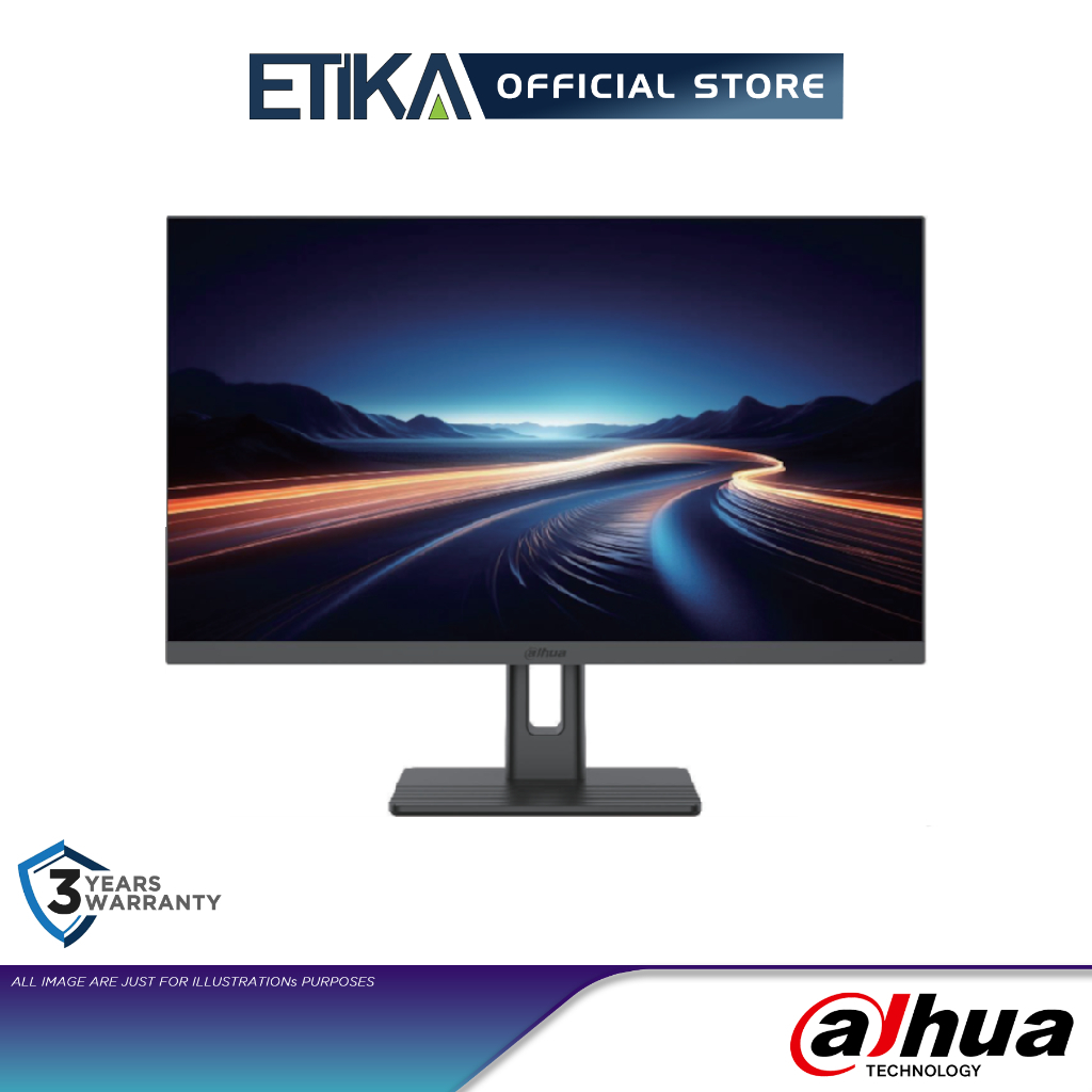 Dahua LM25-B211B | 24.5'' IPS FHD 120Hz Monitor | Ultra-narrow bezel & elegant appearance ...