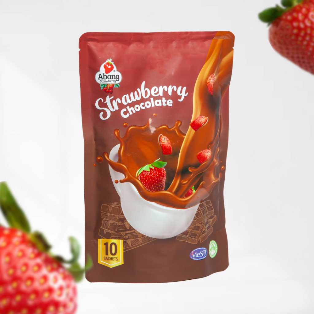 COKLAT STRAWBERI INSTANT 3IN1 PREMIX DRINK CAMERON HIGHLANDS BY ABANG ...